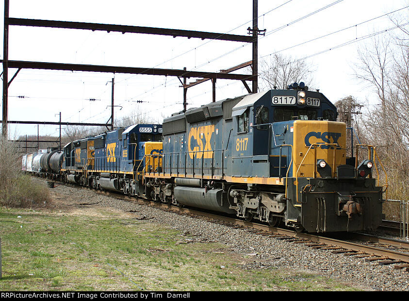 CSX 8117, 8555, 8035 on Q418